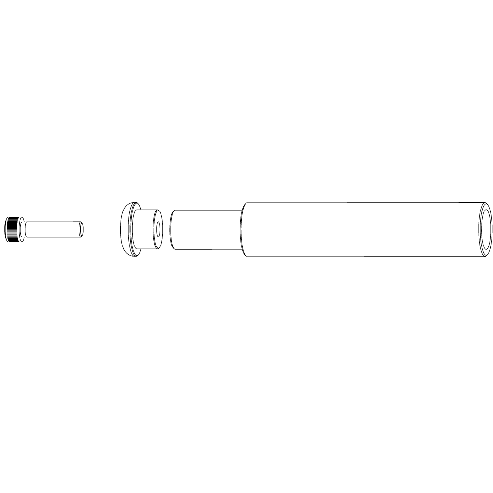 CE100 - Cane extension 100mm long - V-Trak