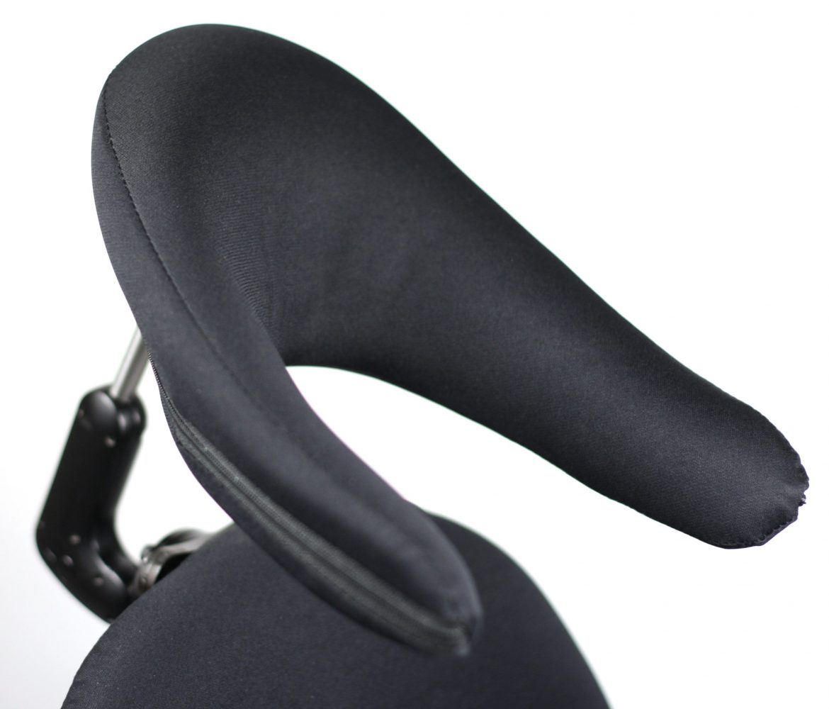 HCLWX - Cradle Winged Headrest LARGE & X-Tend interface - V-Trak