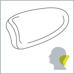 HAWLQ - Large Winged Headrest + X-Tend interface with Quick Release - V ...