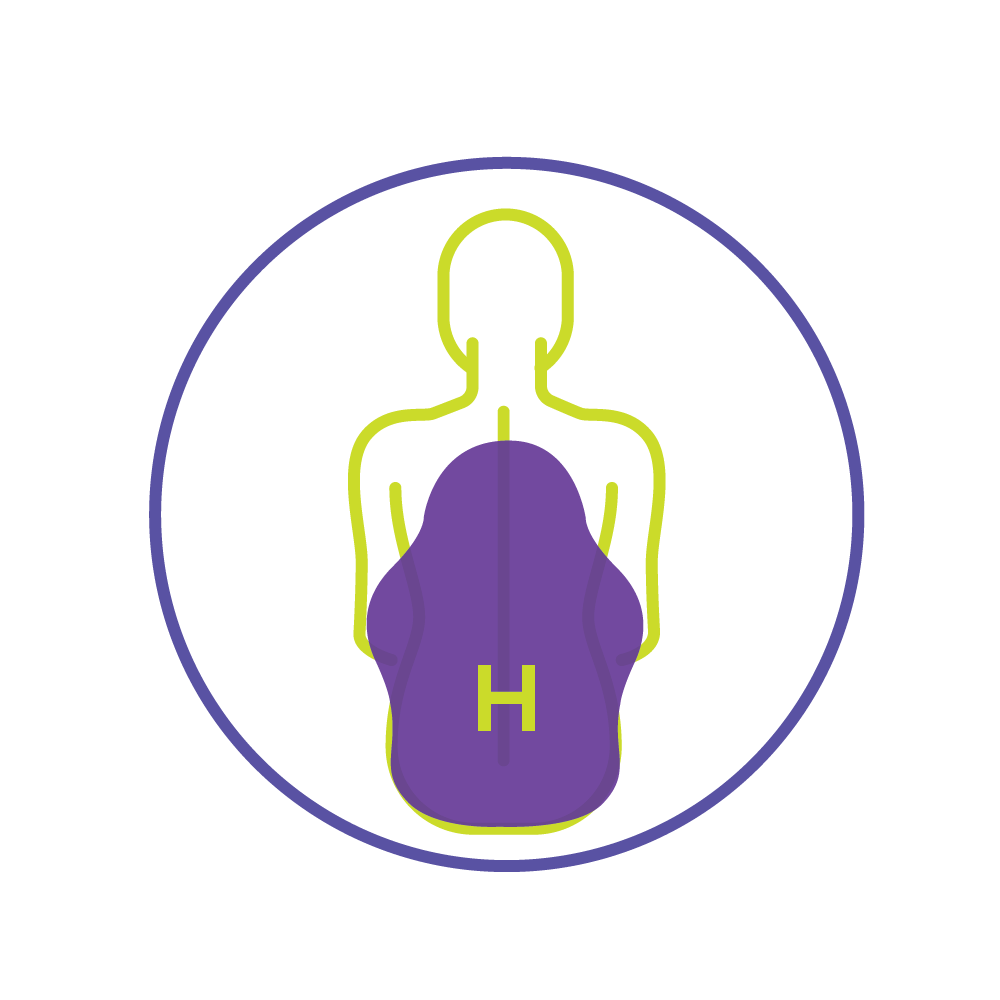 Deep Contour High backrest - V-Trak